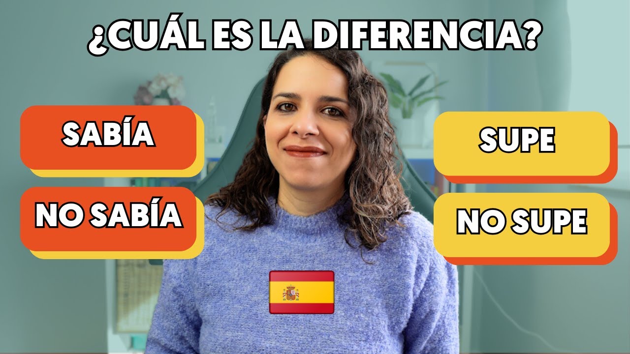 💣 SABÍA vs. SUPE - Aprende por fin cómo usarlos en ESPAÑOL | ¿Cuál es ...