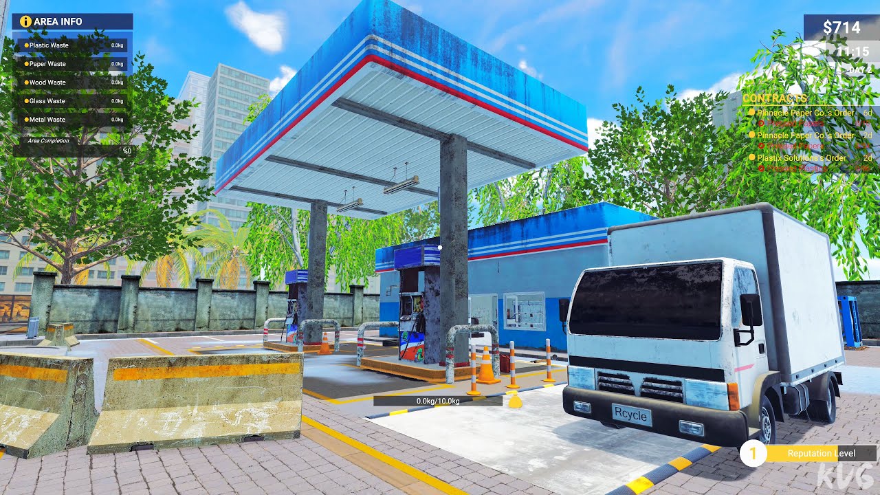 Recycling Center Simulator Gameplay (PC UHD) [4K60FPS] - YouTube