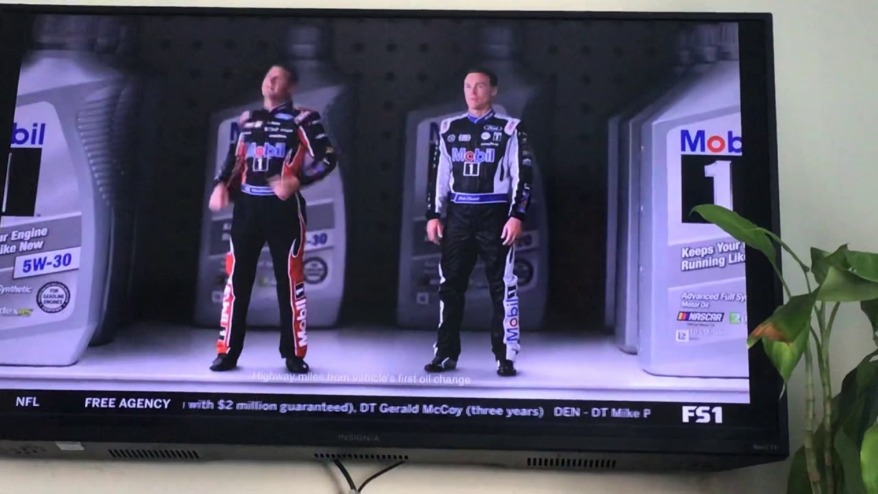 NASCAR: Mobil 1 commercial with Kevin harvick & Clint bowyer - YouTube