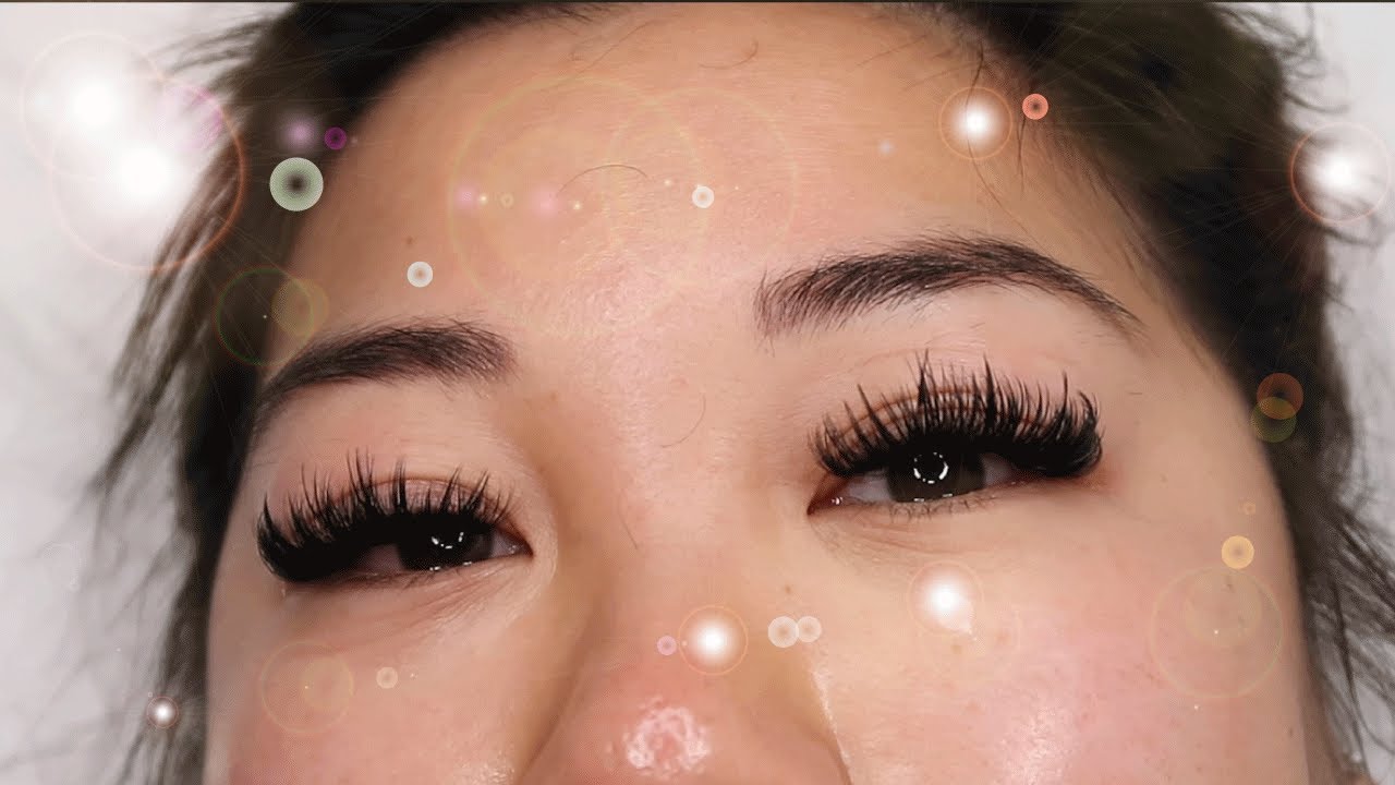MEGA VOLUME LASH EXTENSIONS (Strip Lash Look) - YouTube