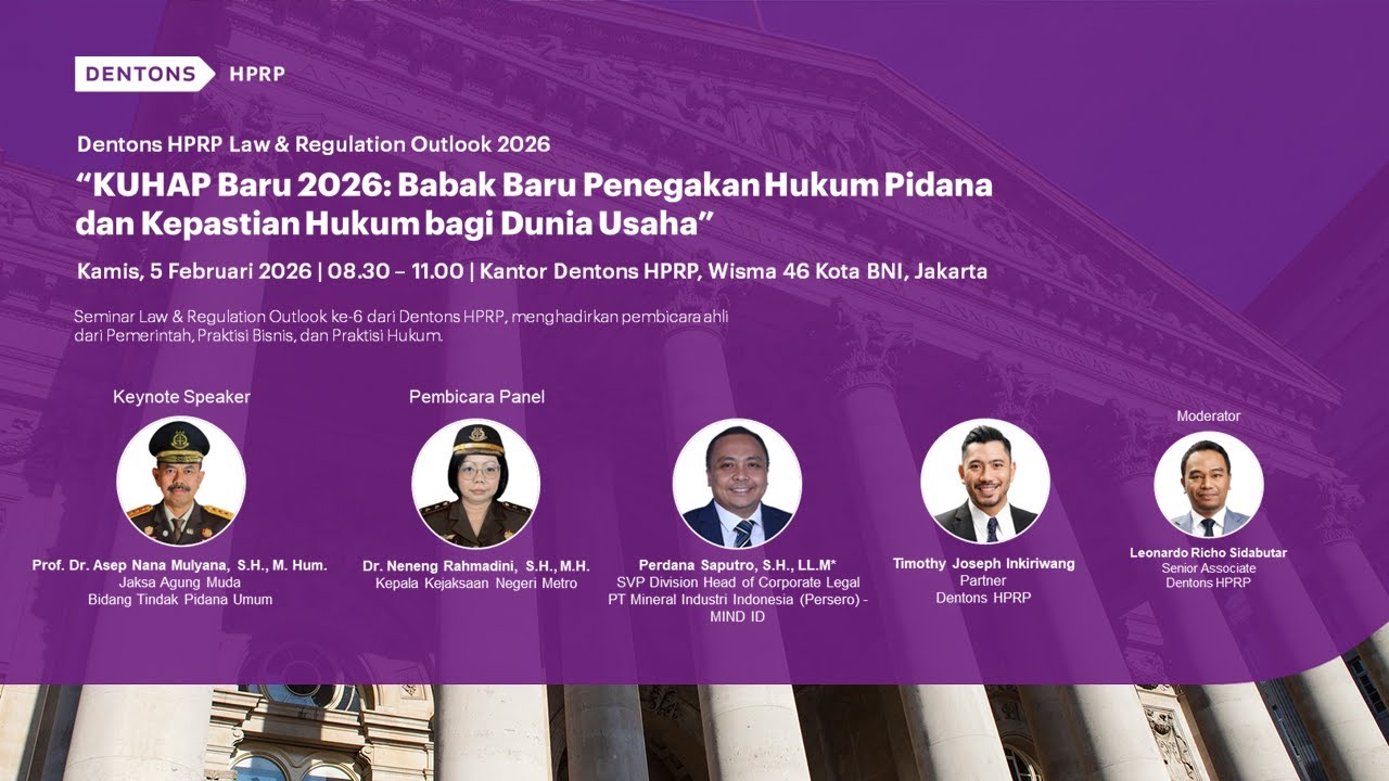 Denton HPRP Law & Regulation Outlook 2026 - YouTube