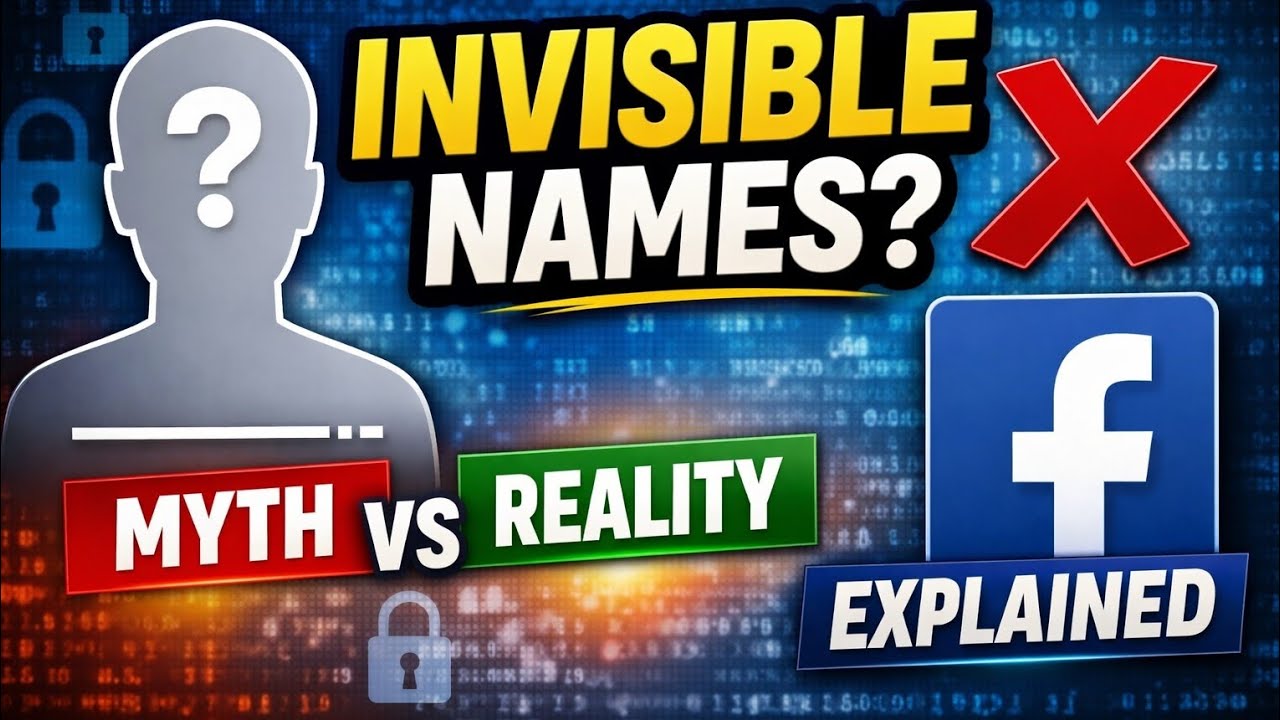 Invisible Names on Facebook: Why They Don’t Work Anymore | Tech ...