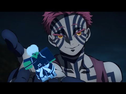 Akaza Boss + Spawn showcase [Demon slayer burning ashes] - YouTube