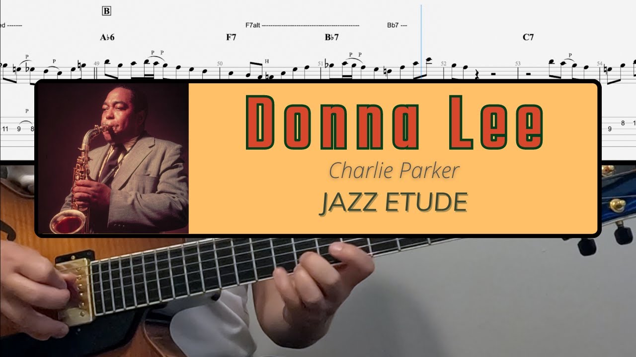 Donna Lee - Charlie Parker/Jazz etude/The melody is so challenging - YouTube