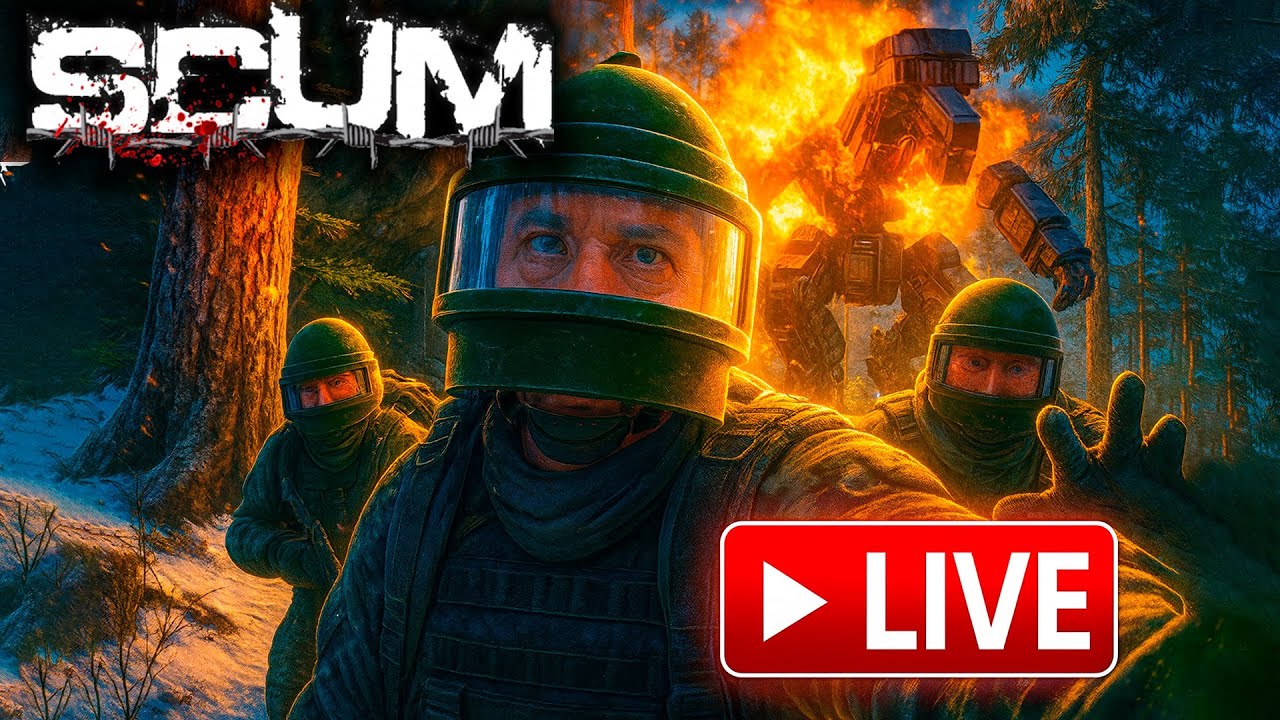 🔴 INICIANDO A NOSSA JORNADA NO SCUM – Sobrevivência Insana no Novo ...