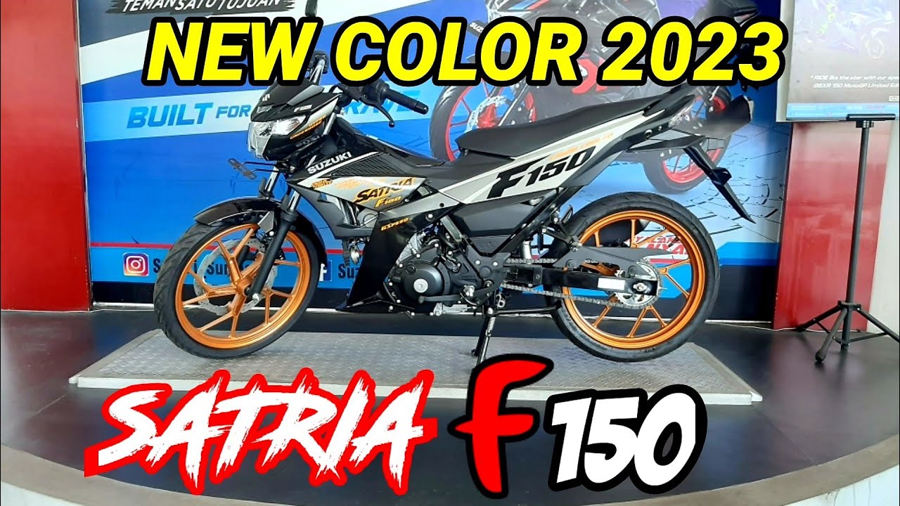 SUZUKI SATRIA F150🔥 NEW COLOR 2023😱 - YouTube