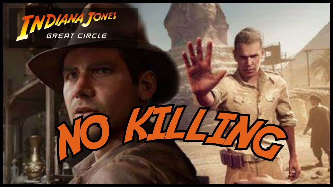 Playing Indiana Jones and the Great Circle - No Killing Run - YouTube