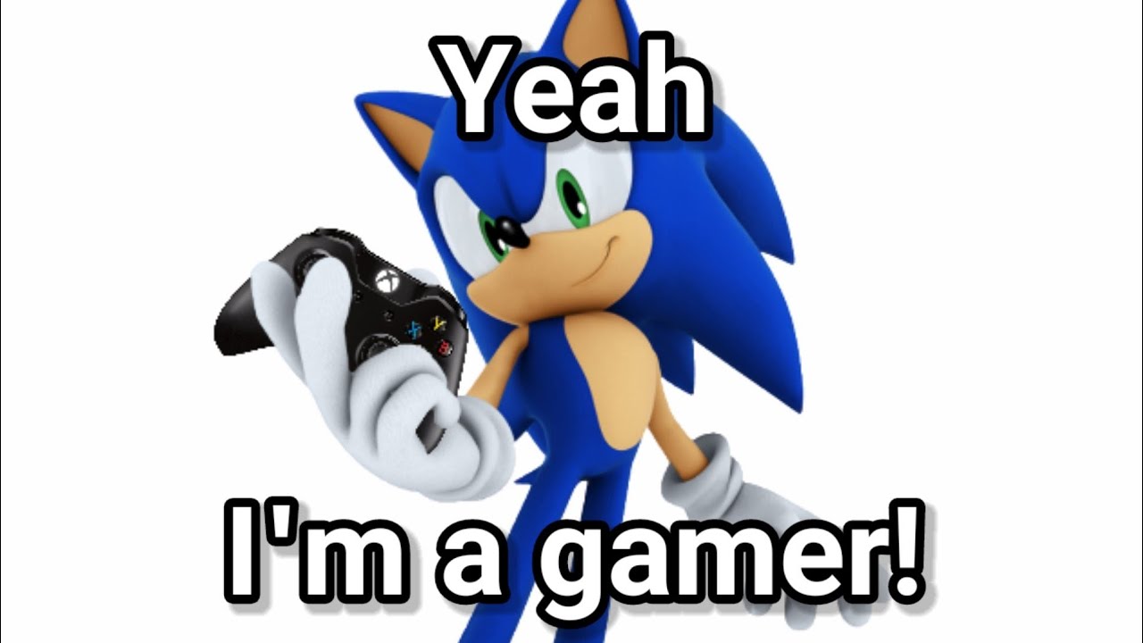 Yeah, I'm a gamer! (Sonic) - YouTube