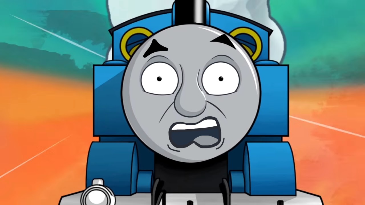 Thomas the Tank Engine theme song, but it's mashed up with the Seinfeld ...