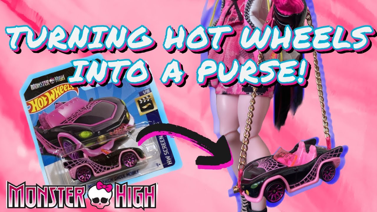Monster High Hot Wheels DIY Purse For Your Dolls!! - YouTube