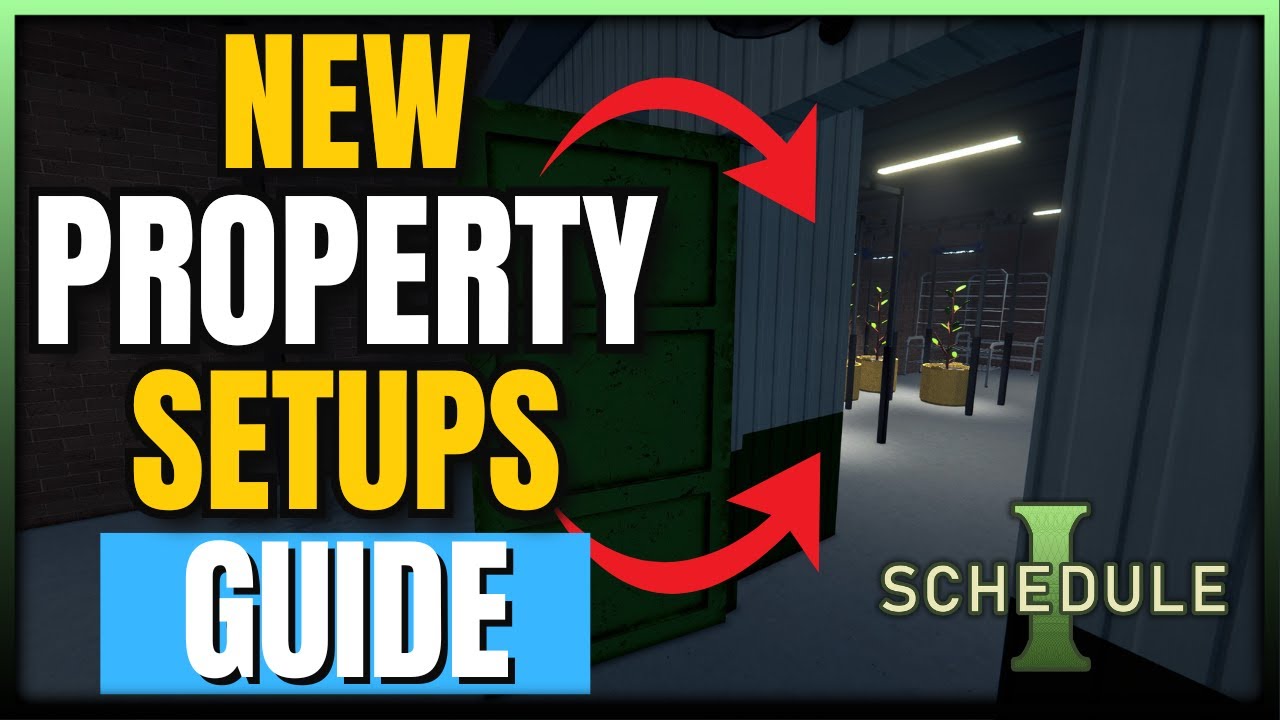 Best Setups For The New Storage Unit Stash & Dash Property In Schedule ...