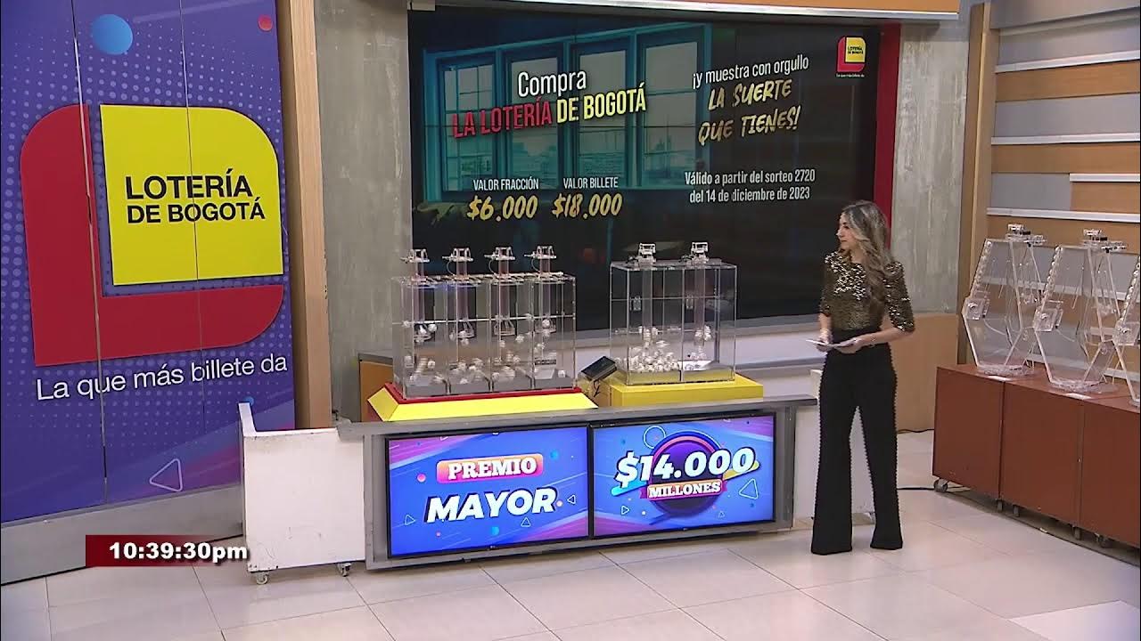 Resultado Lotería de Bogotá JUEVES 05 de septiembre de 2024 - Último sorteo (2758) - YouTube