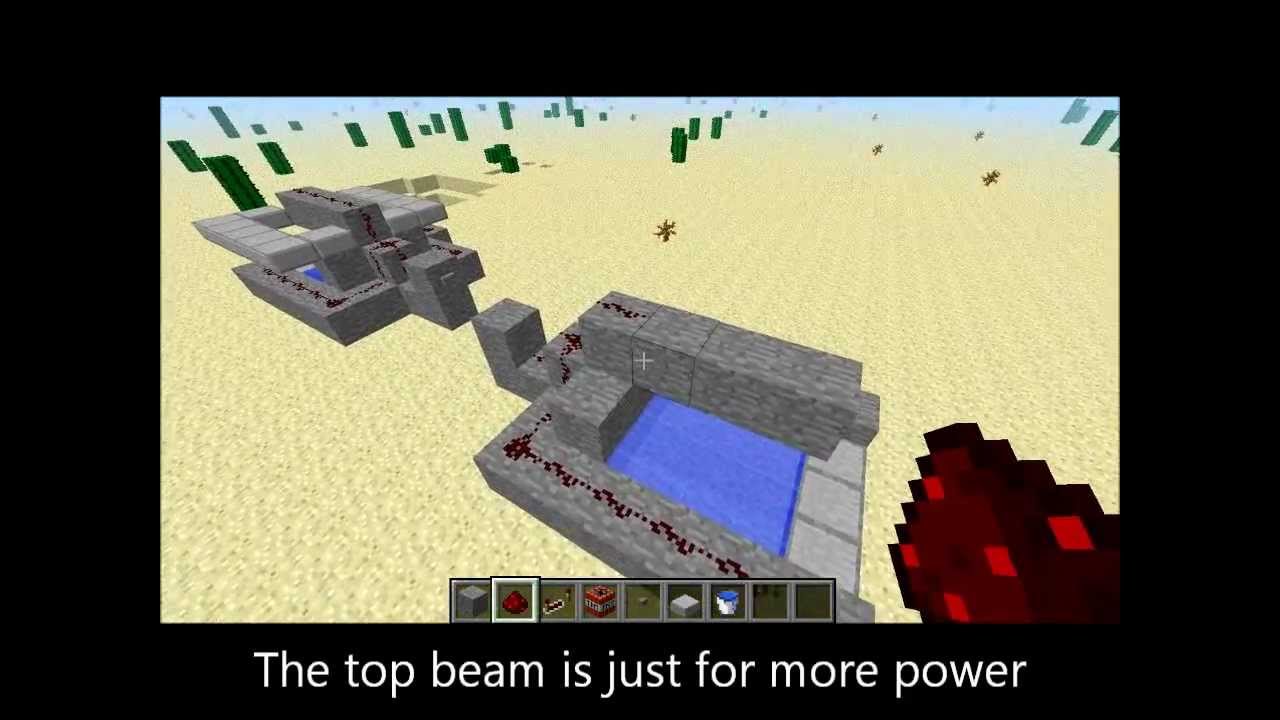 How to make/use an aimable TNT Cannon in Minecraft - YouTube