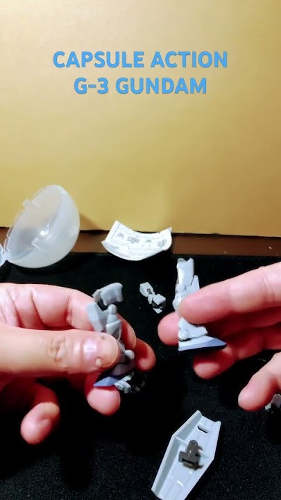 CAPSULE ACTION G-3 GUNDAM - YouTube
