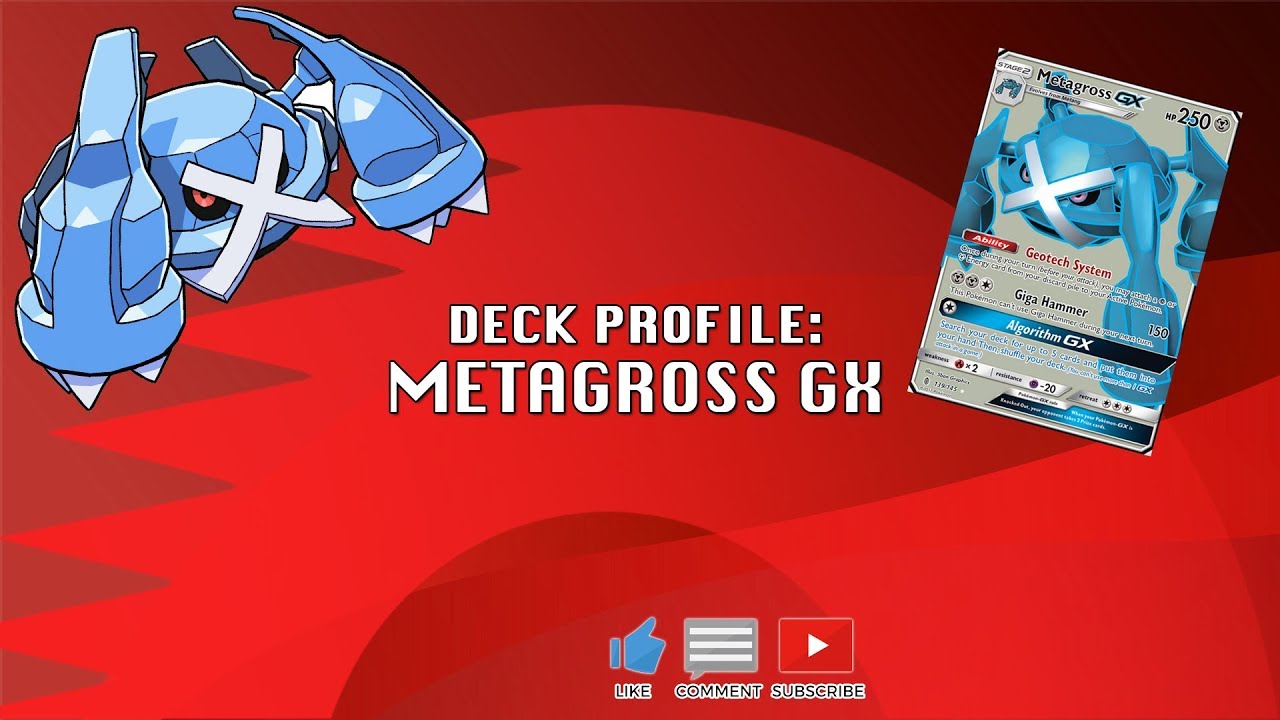 Metagross GX Deck Profile and Game - YouTube