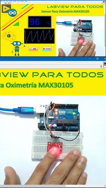 👉🏻sensor Para Oximetría Max30105 🫁☝🏻 Electronics Robotics Arduino Spo2 Programming Youtube 