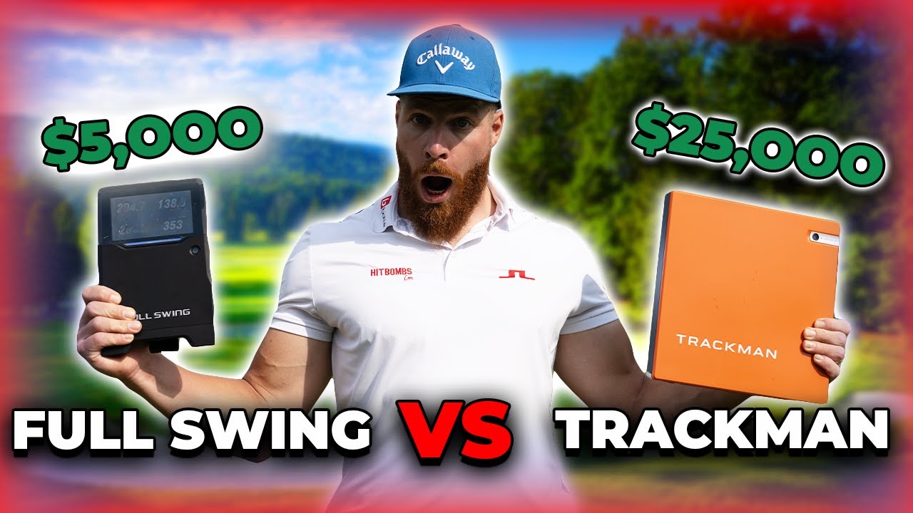 Trackman VS Full Swing Kit | OUTDOOR TEST w/ Rangefinder | Worth the ...