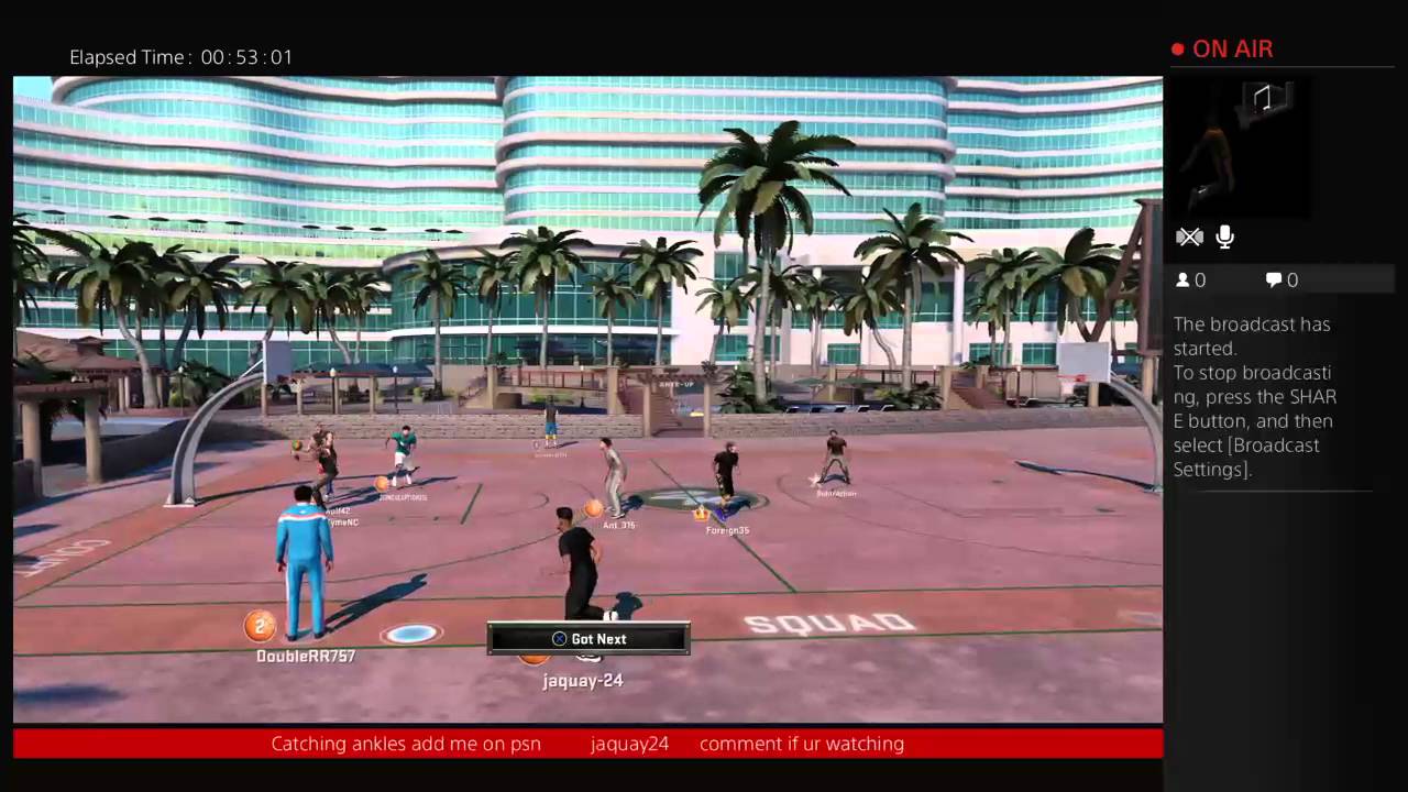 jaquay-24 live broadpark playing some mypark and breaking ankles - YouTube