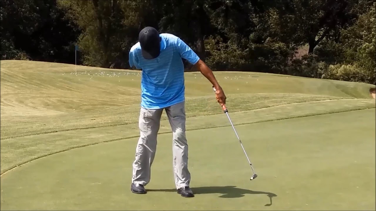 North - South Pendulum Golf Swing - YouTube