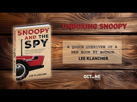 Introducing the new book, Snoopy and the Spy - YouTube