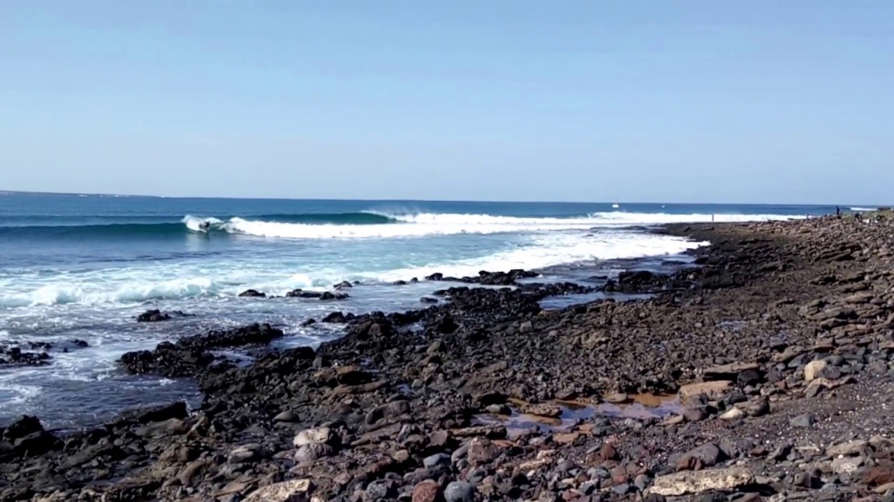 Isla lobos surf - YouTube