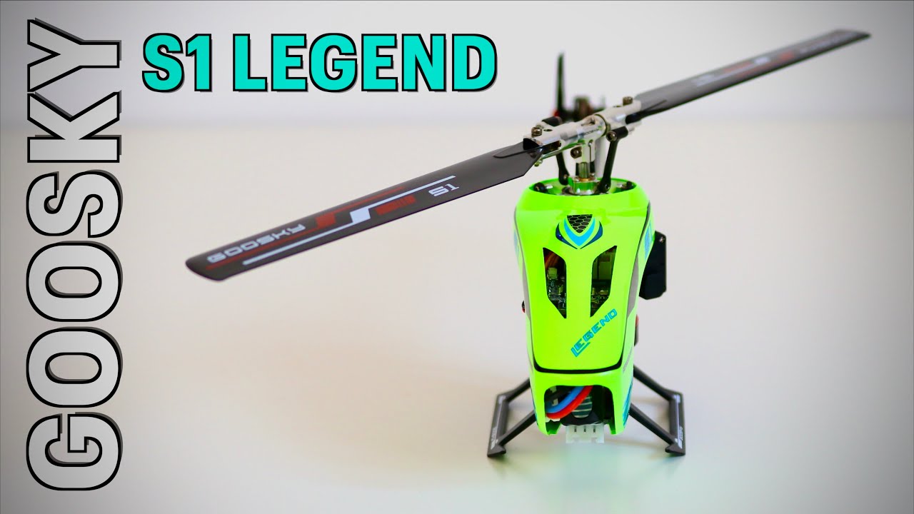 GOOSKY S1 LEGEND - My New Micro 3D RC Helicopter - YouTube