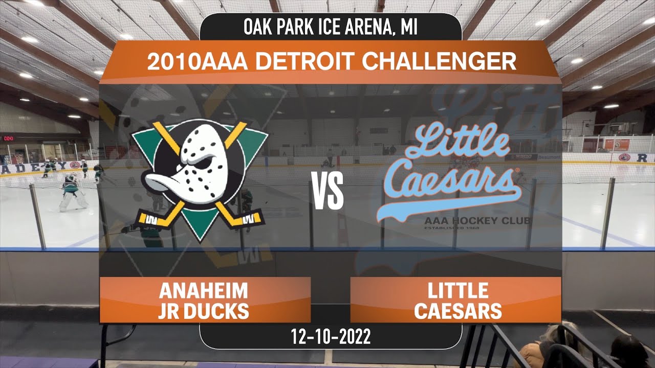 2010 AAA DETROIT CHALLENGER - 12UAAA Anaheim Jr Ducks vs Little Caesars ...