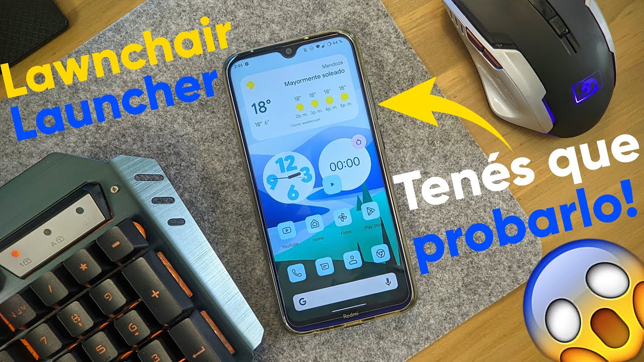 📲| Lawnchair Launcher | Dale una nueva vista a tu teléfono Android ...