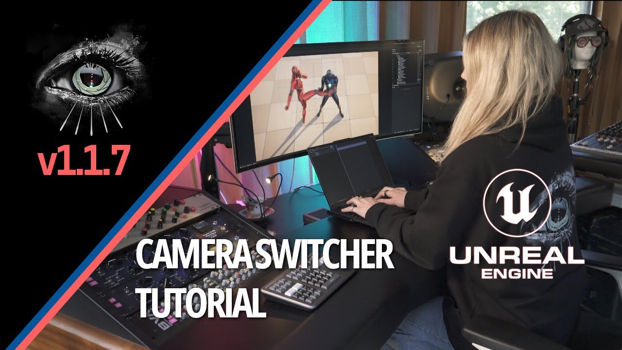 Unreal Engine Black Eye Cameras: Cam Switcher Tutorial - YouTube