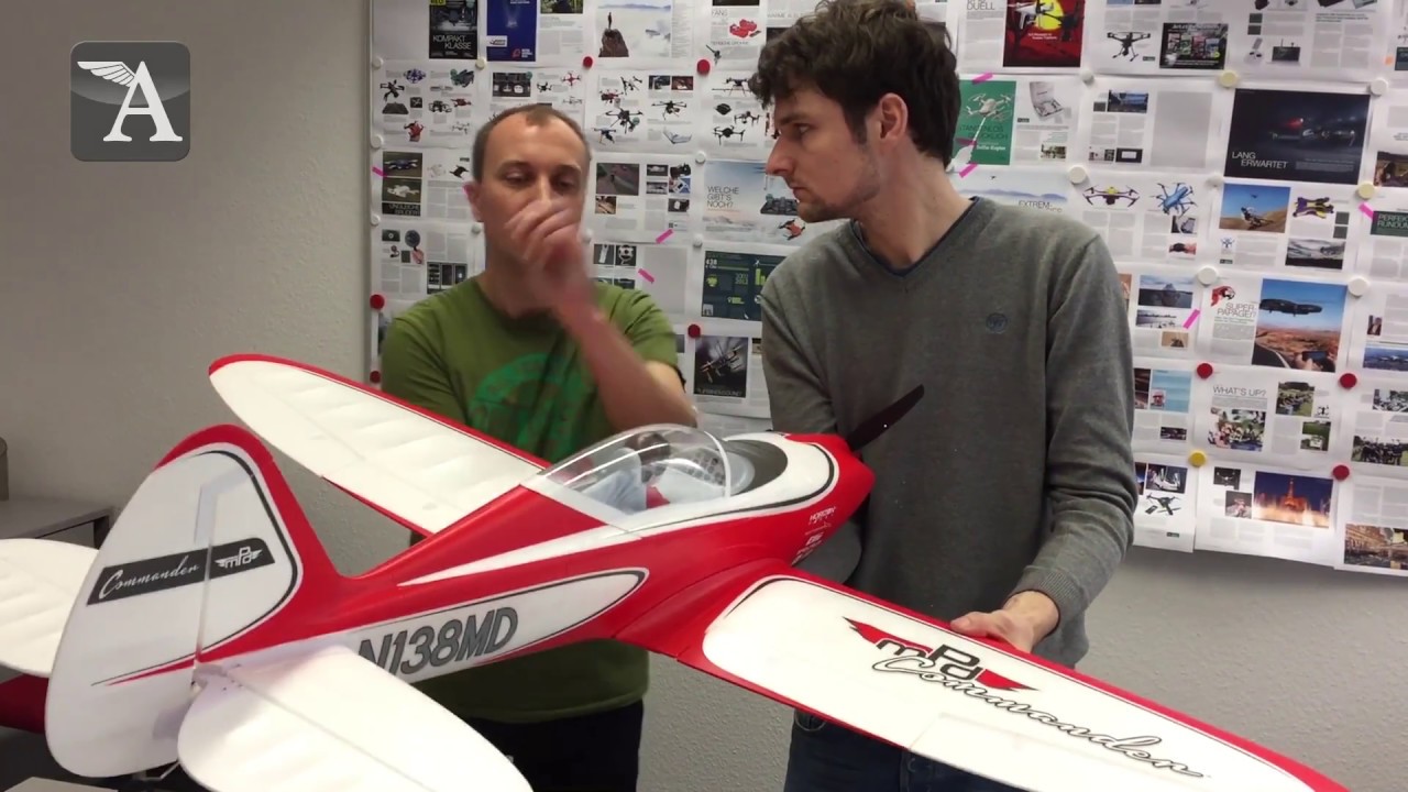 Unboxing: Commander mPd 1.4m von Horizon Hobby von Modell AVIATOR - YouTube
