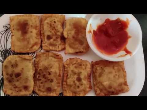 Made McDonald's Style Pizza McPuff at Home | How to Make Pizza McPuff ...