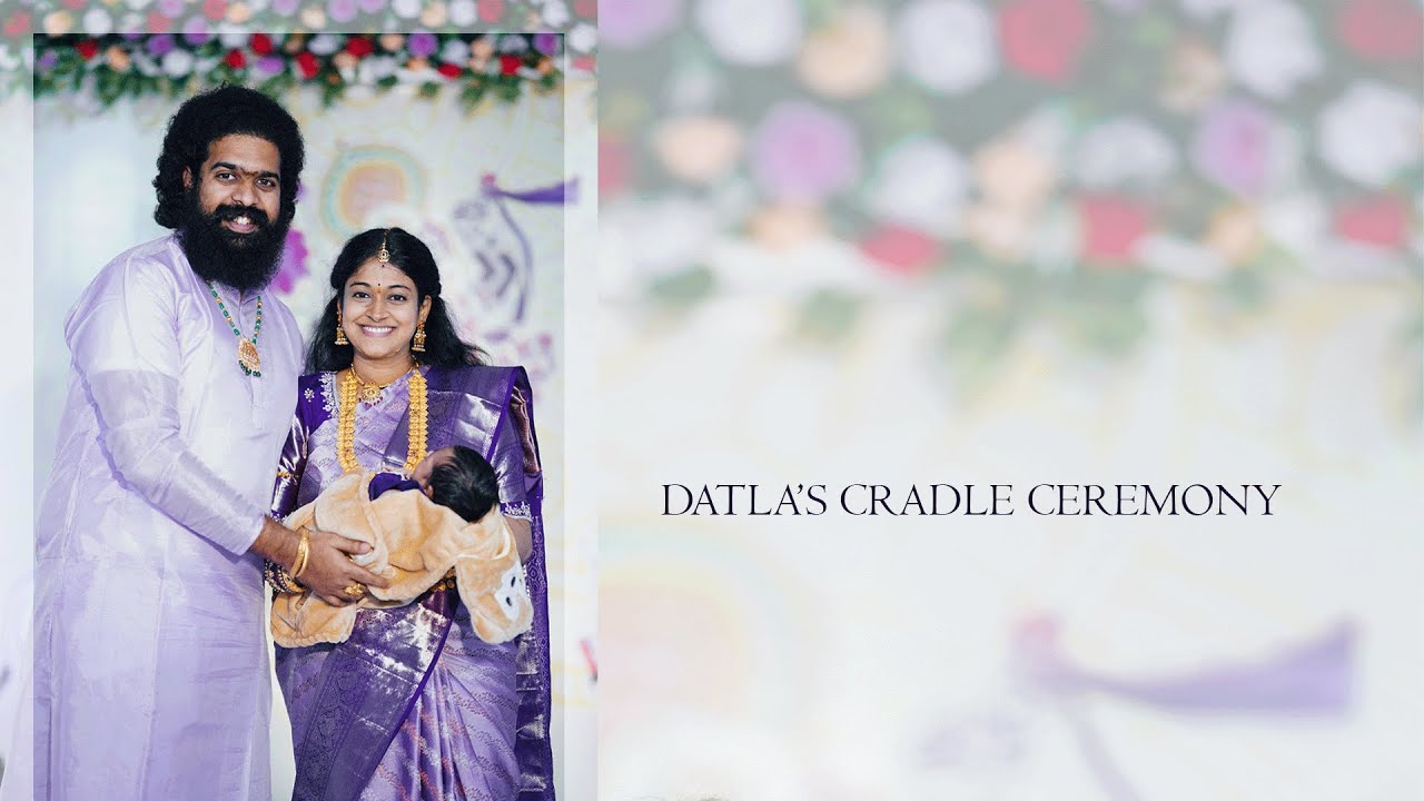 Datla's Cradle ceremony Teaser 4K | Shankar Smart Photography ...