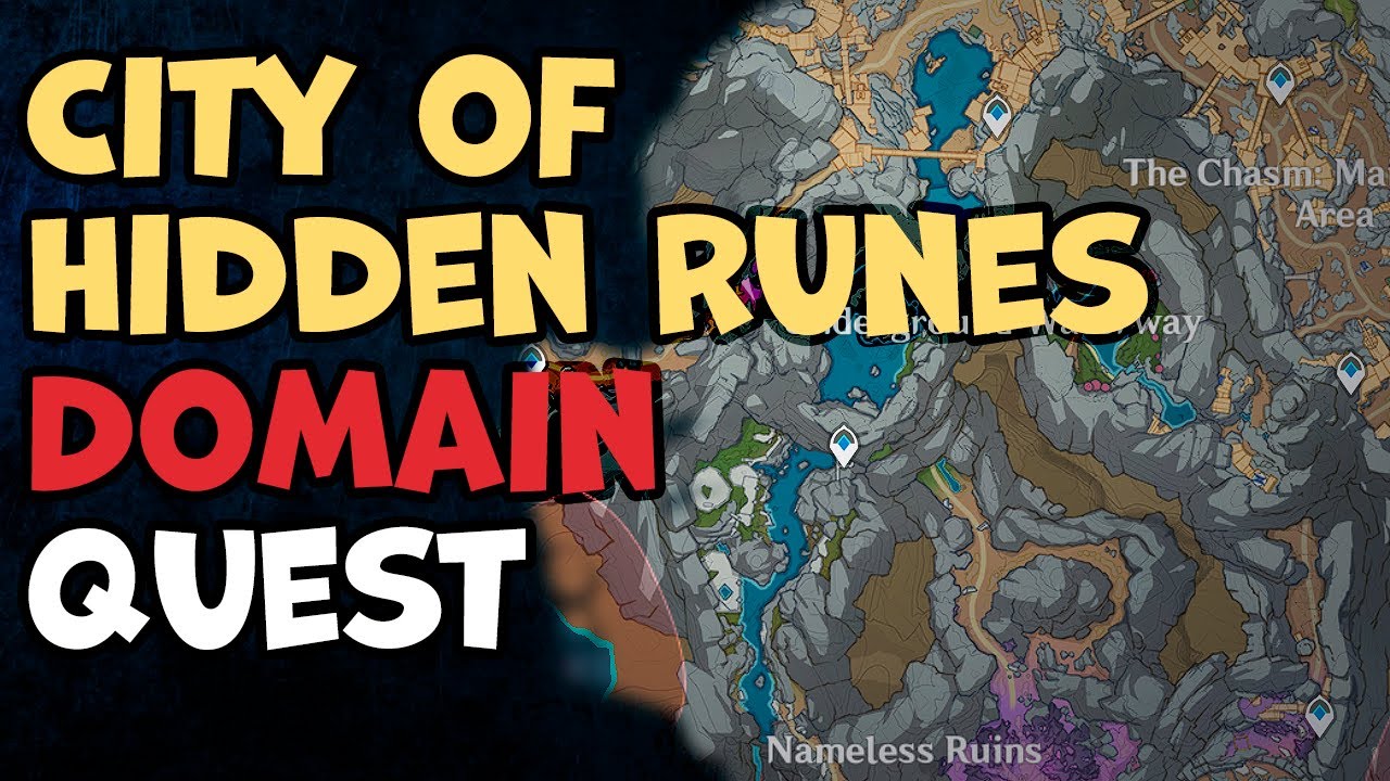 Enter the Quest Domain: City of Hidden Runes Genshin Impact - YouTube