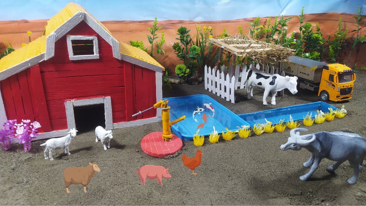 Top the most creative diy miniature Farm Diorama - Farm House for Cow ...