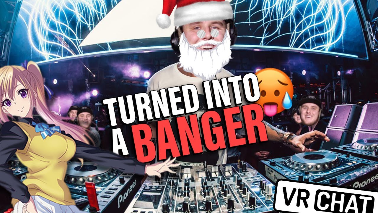 Santa turns a CHRISTMAS SONG into a BANGER for VRChat!!! - YouTube