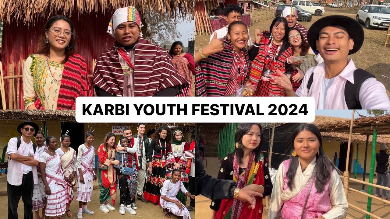TRIBALS WALKING BAREFOOT IN KARBI YOUTH FESTIVAL 2024 😍 Don’t miss this ...