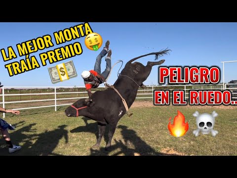 SE ACUMULÓ BUEN PREMIO 🤑$$ PARA LA MEJOR MONTA DE TORO || RANCHO EL PRINCIPIO USA CHUY ORDAZ 🇺🇸