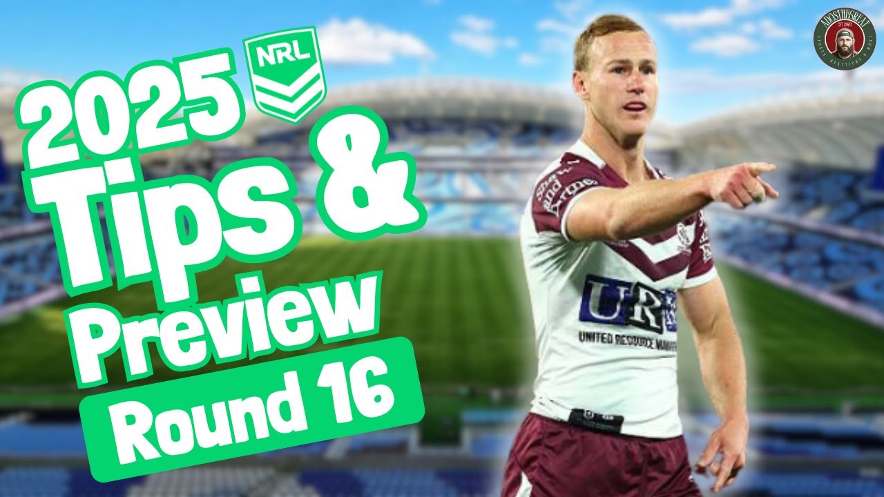 NRL Round 16: Tips & Predictions! - YouTube