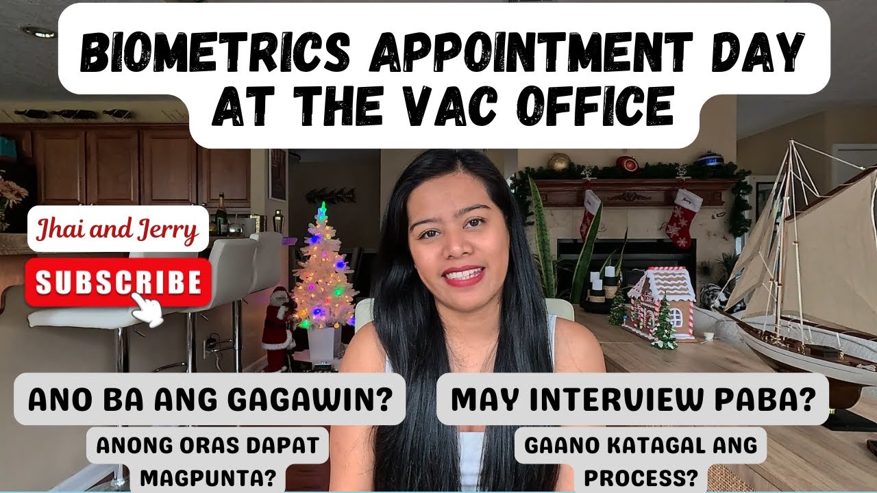 STEP-BY-STEP PROCESS ON WHAT TO DO INSIDE THE VAC FOR BIOMETRICS APPT # ...