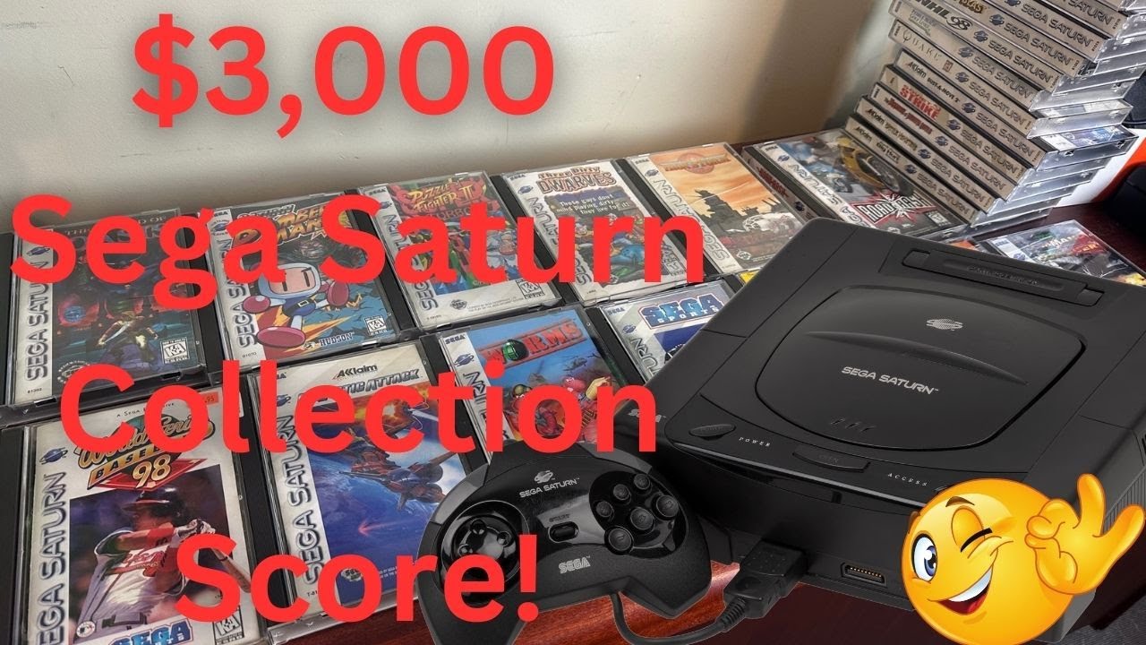 Massive $3000+ Sega Saturn Collection Unboxing Score - YouTube
