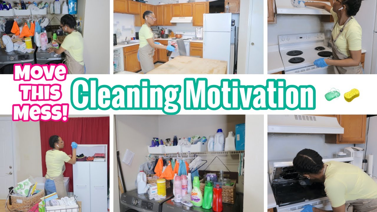 Cleaning & Decluttering My Kitchen | Move This Mess | Clean With Me | # ...
