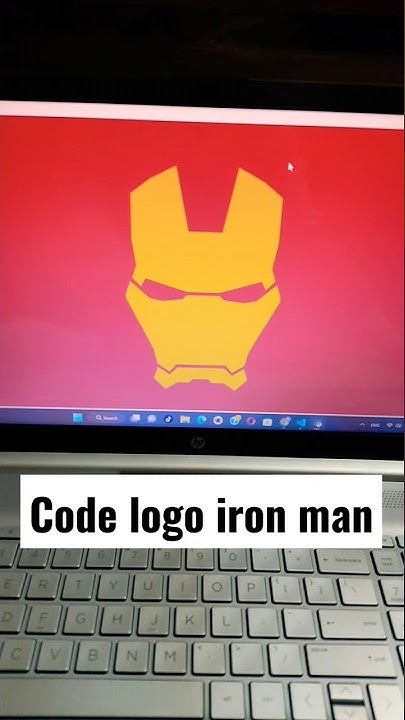 Draw logo iron man bay python #foryou #code #viral #ironman - YouTube