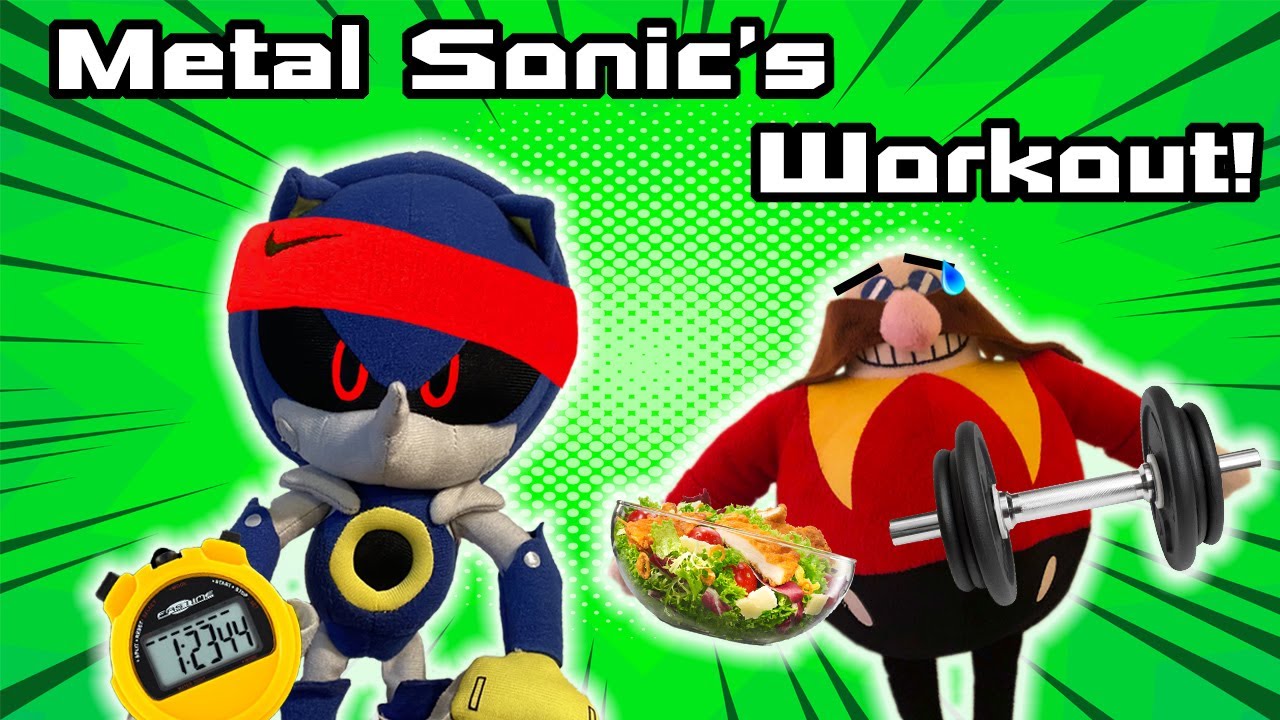 Sonic Plush Adventures: Metal Sonic's Workout! - YouTube