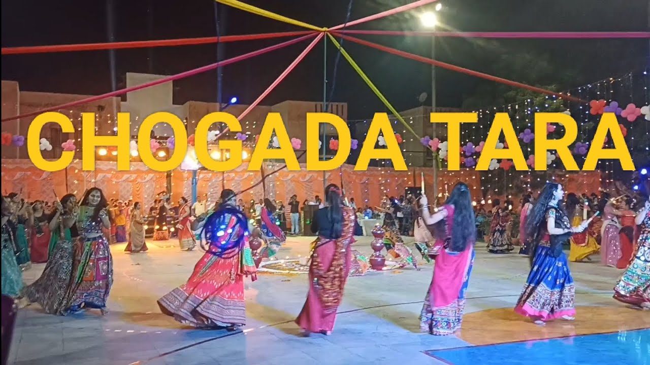 ️garba dance ||chogada tara|| डांडिया डांस 2022 #vlog's with MEENU ...