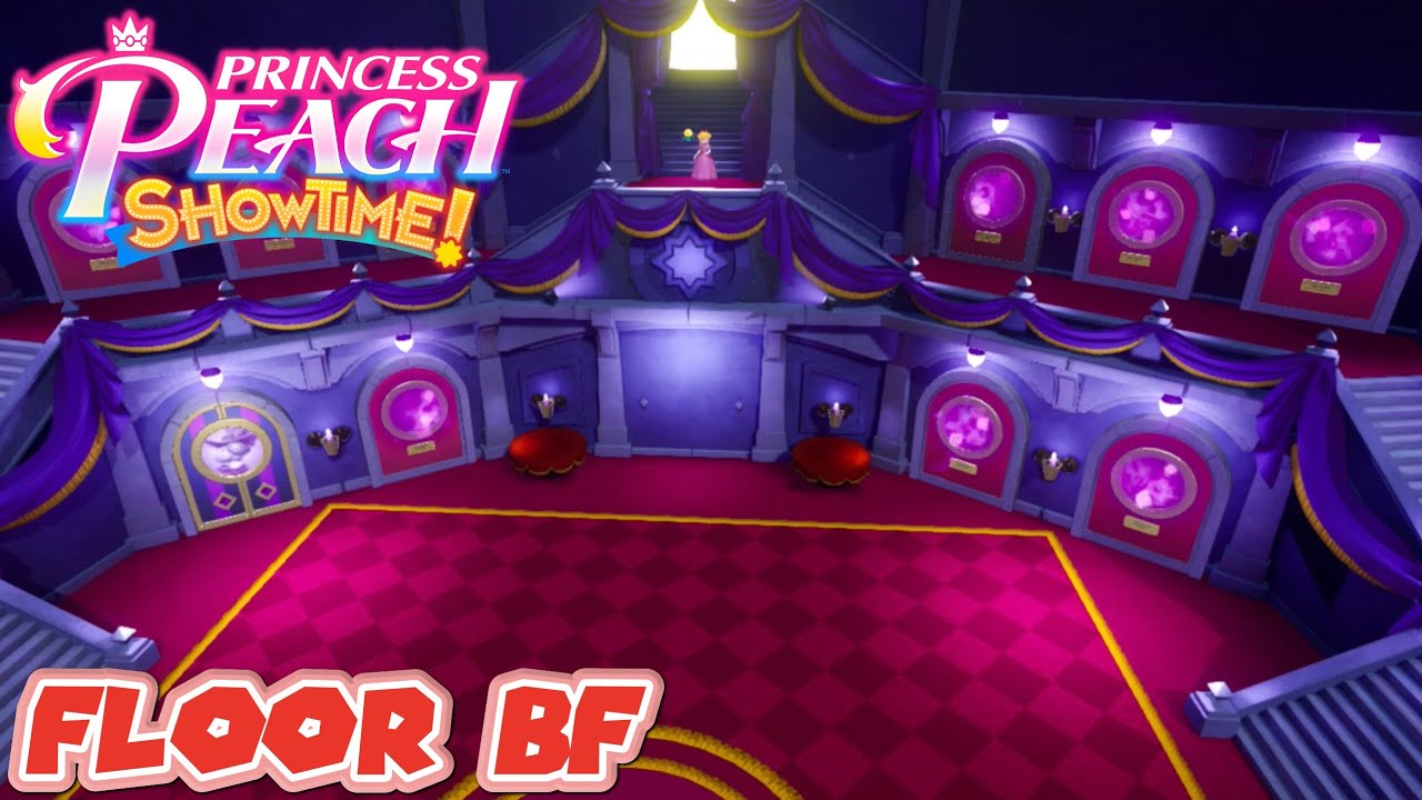 Princess Peach: Showtime! - Floor BF - 100% Walkthrough (All Sparkle ...