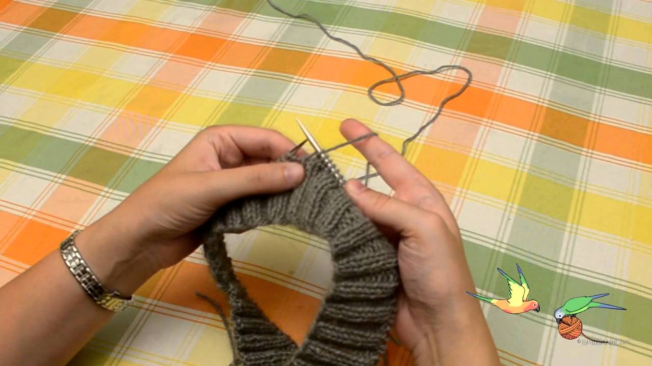 Making even ribbing - YouTube