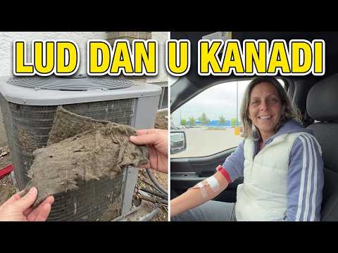 Neverovatan Dan u Kanadi🇨🇦: Majstor Rasklopio Klimu, Davanje Krvi i Cene u Costco💸!