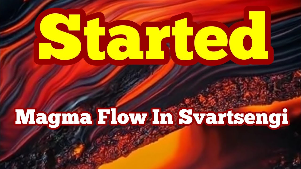 Magma Flow Started: Falling GPS Data Shows, Svartsengi Volcanic System ...