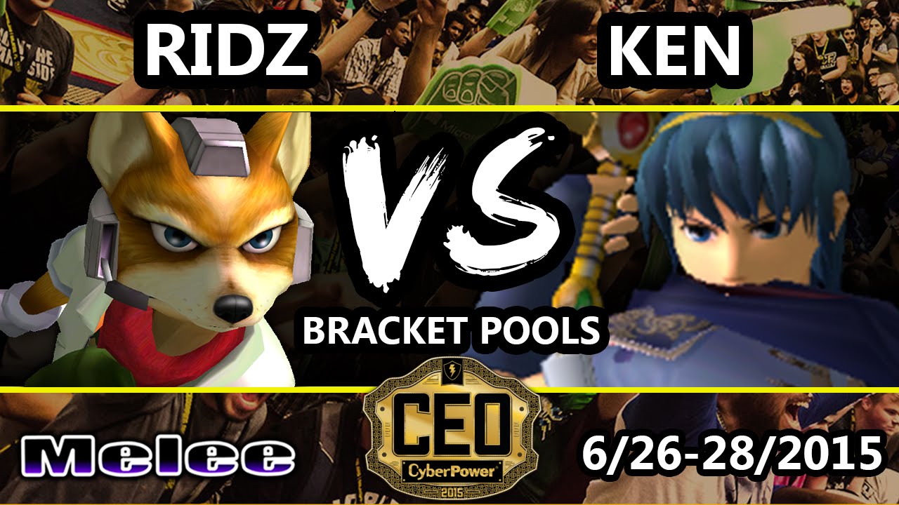 CEO 2015 - Liquid Ken (Marth) vs Ridz (Fox) SSBM Bracket Pools - Smash ...