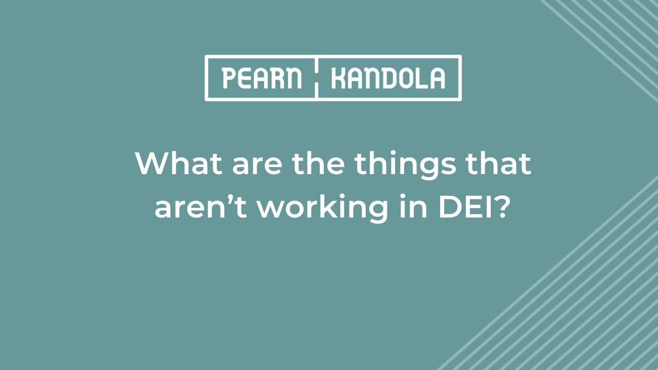Rethinking DEI: What are the things that aren't working? - YouTube